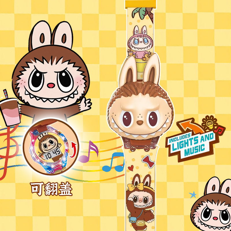 Đồng Hồ Âm Nhạc Labubu-360